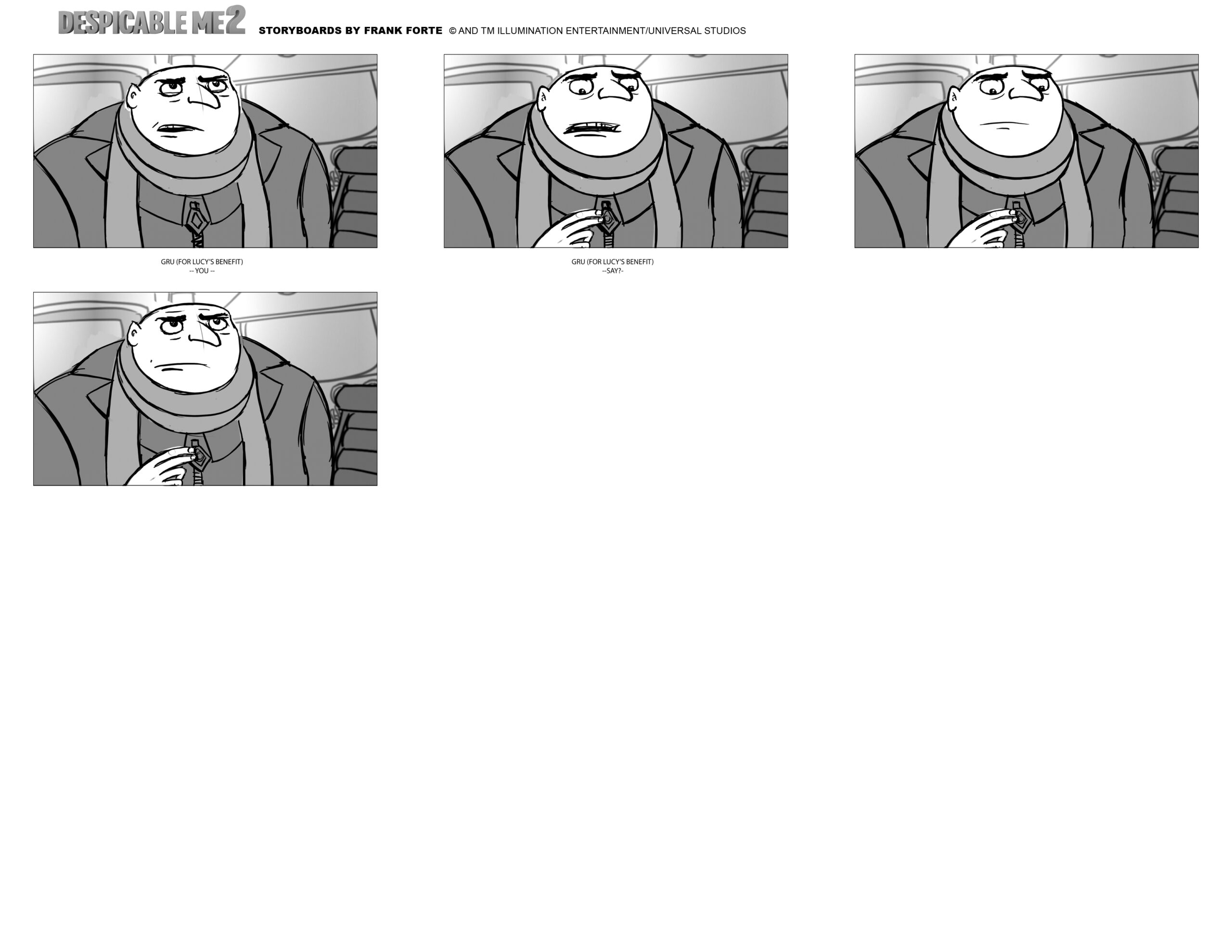 Despicable Me 2 – Frank Forte Storyboards