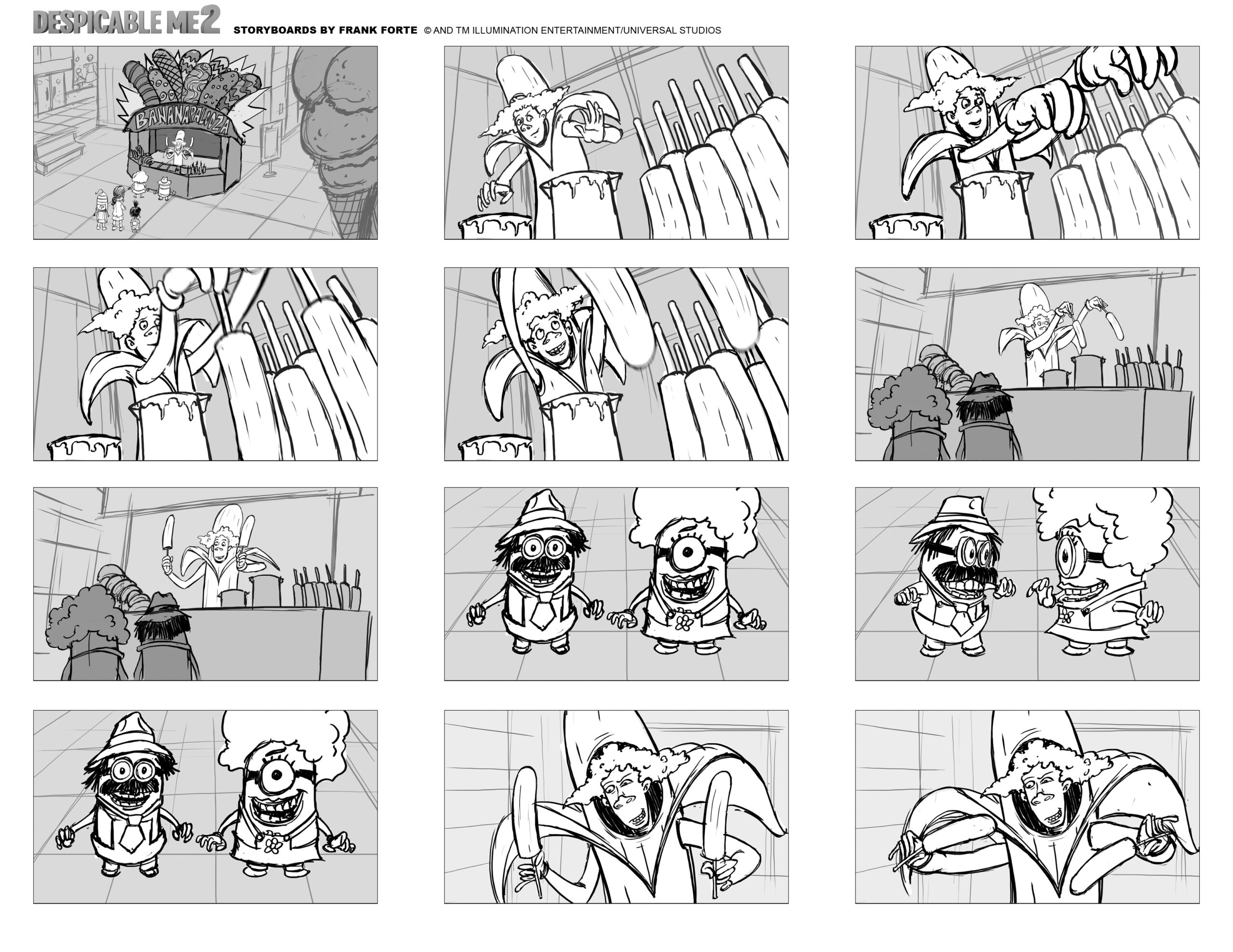 Despicable Me 2 – Frank Forte Storyboards