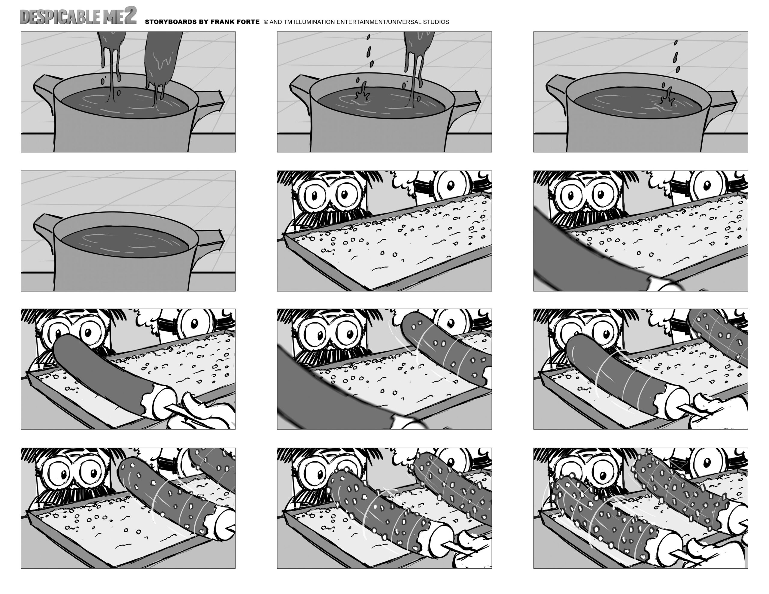 Despicable Me 2 – Frank Forte Storyboards
