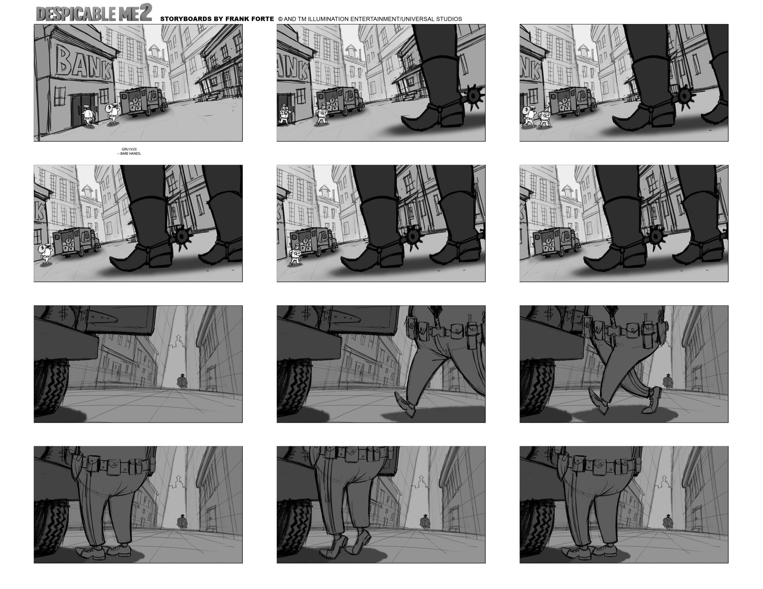 Despicable Me 2 – Frank Forte Storyboards
