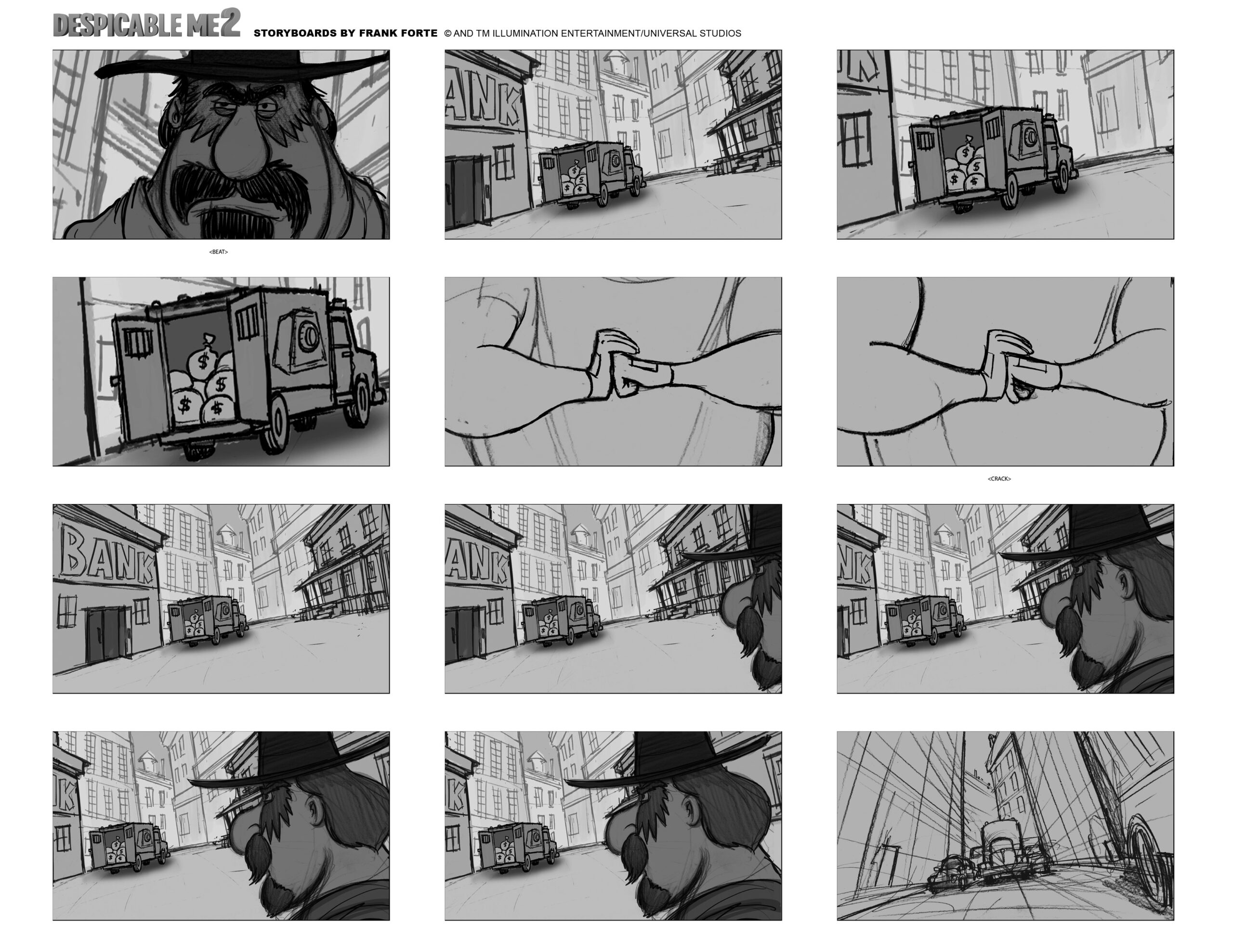 Despicable Me 2 – Frank Forte Storyboards
