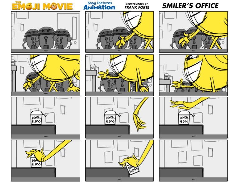 The Emoji Movie – Frank Forte Storyboards