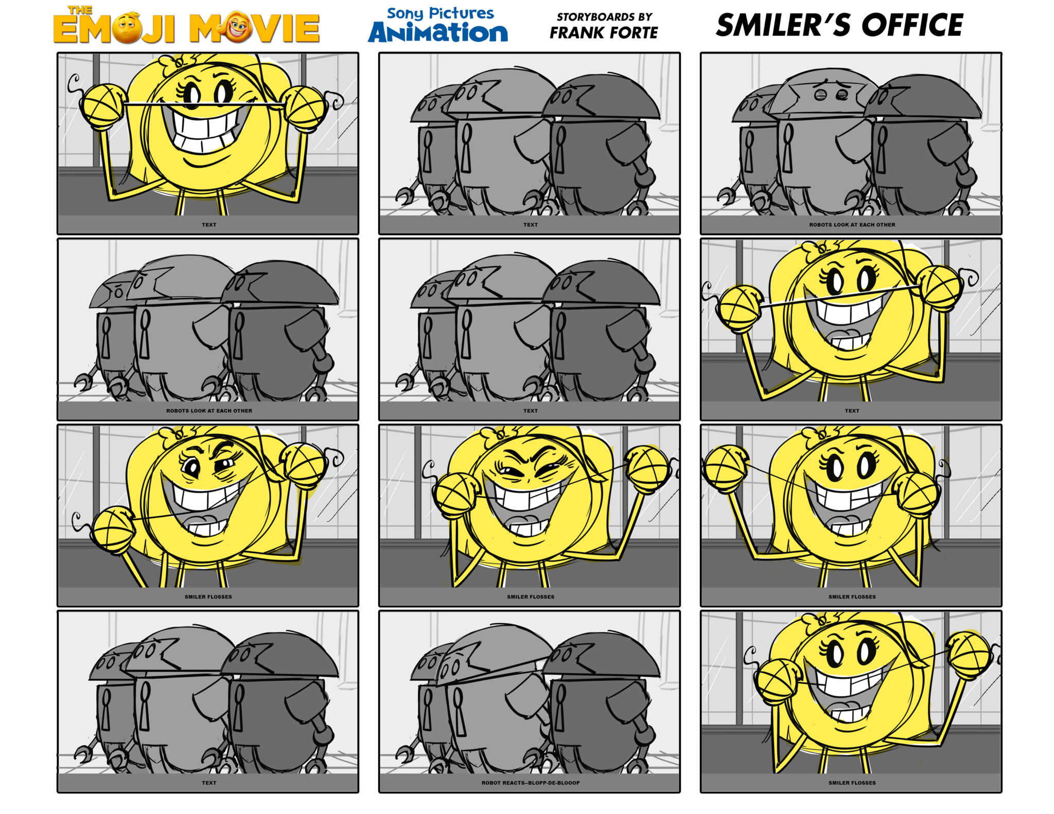 The Emoji Movie – Frank Forte Storyboards
