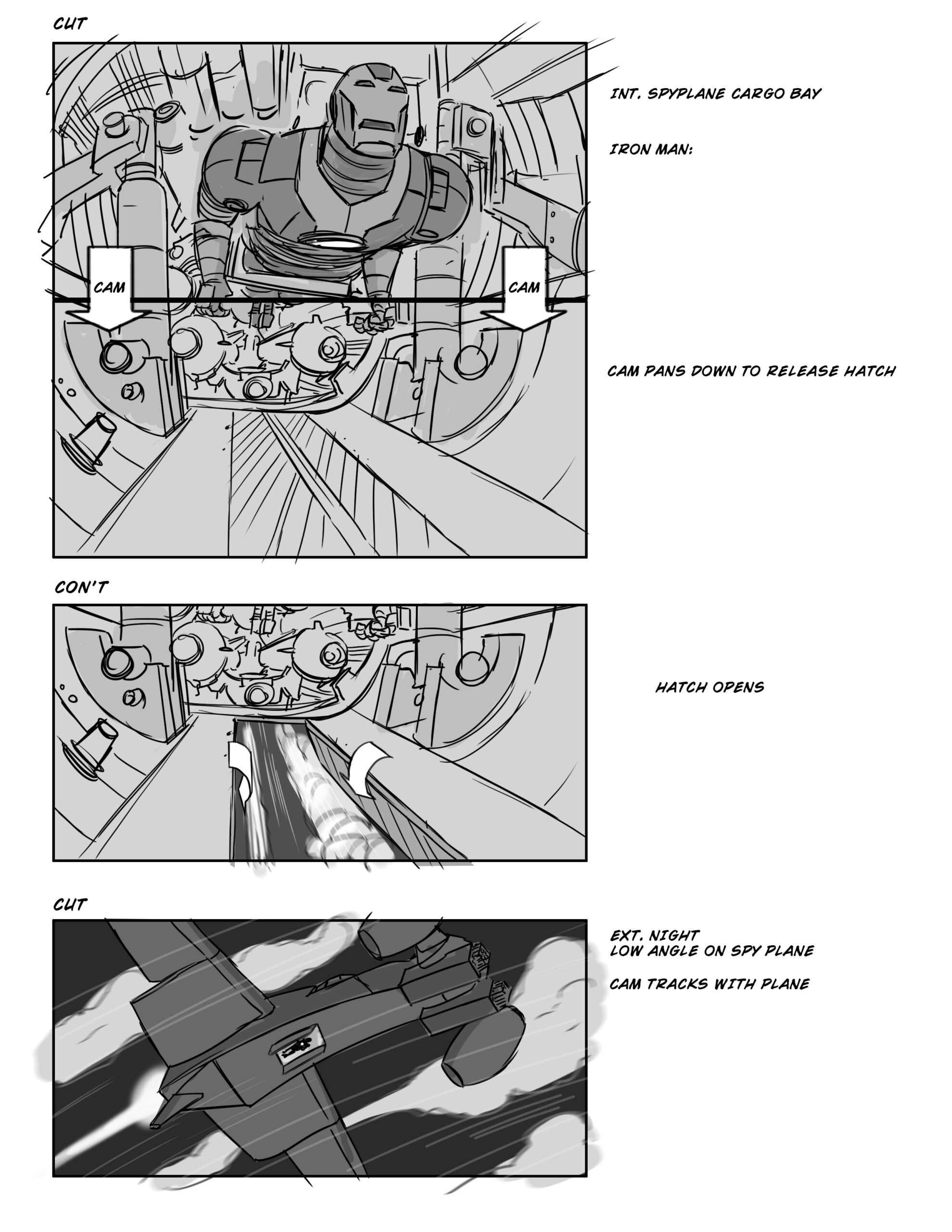 Iron Man samples – Frank Forte Storyboards