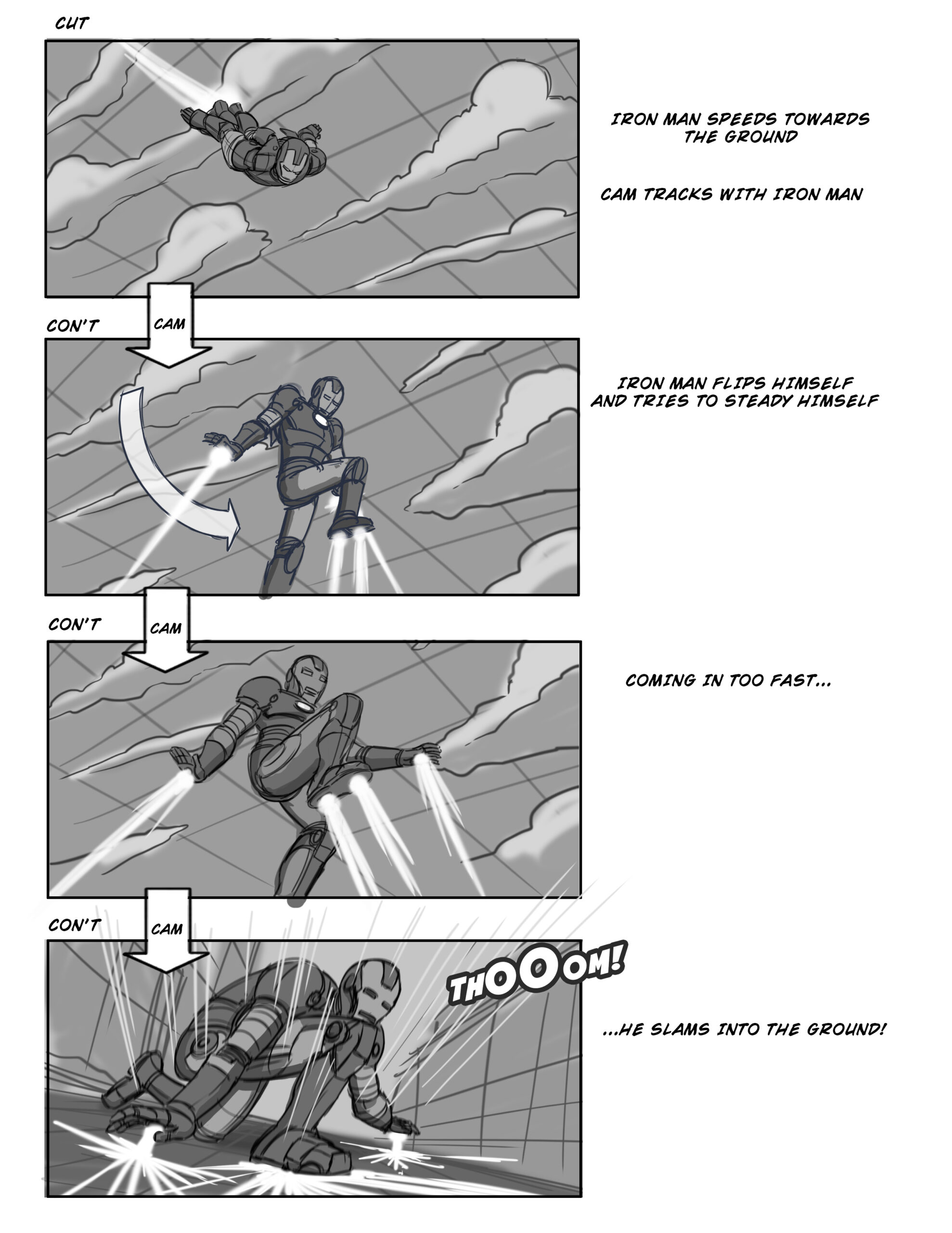 Iron Man samples – Frank Forte Storyboards