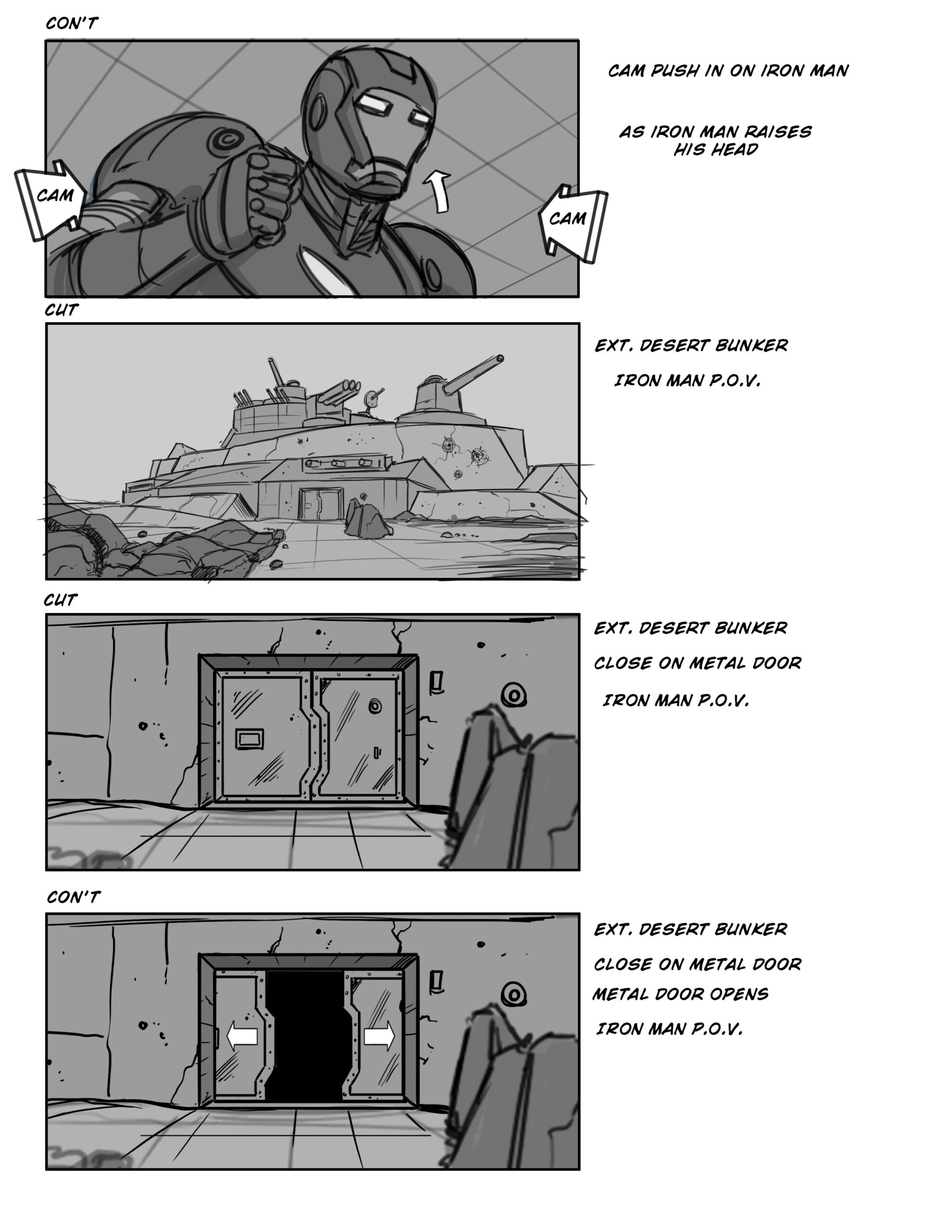 Iron Man samples – Frank Forte Storyboards