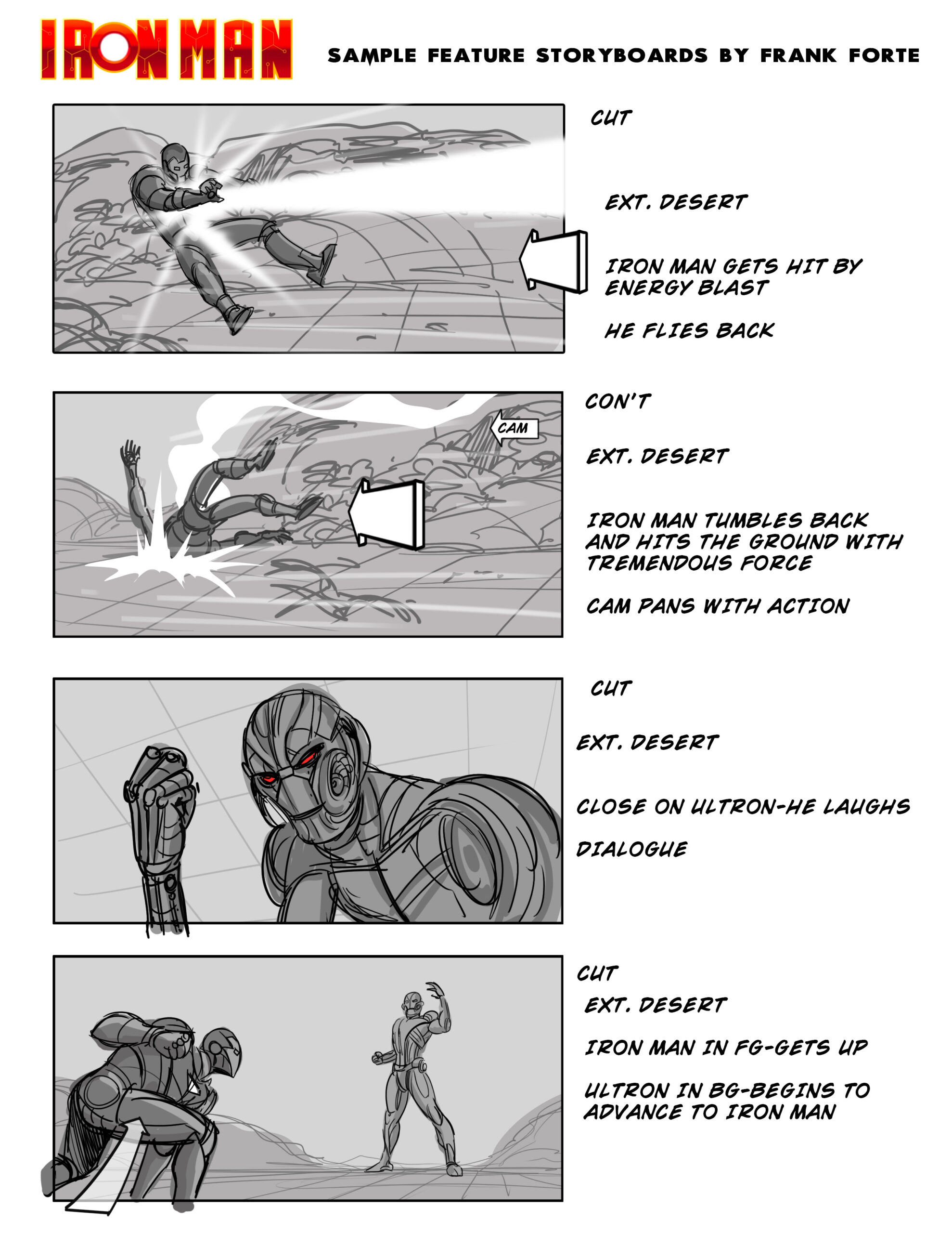 Iron Man samples – Frank Forte Storyboards