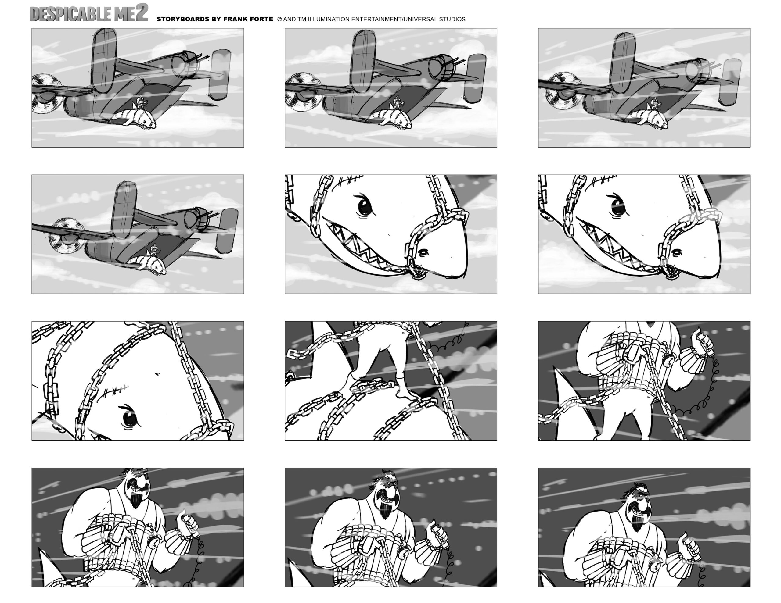 Despicable Me 2 – Frank Forte Storyboards