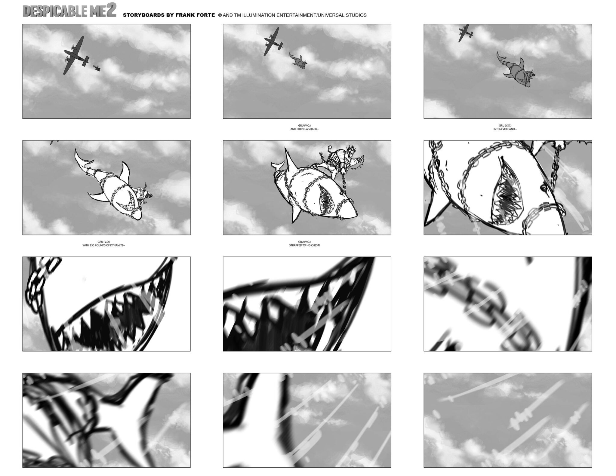 Despicable Me 2 – Frank Forte Storyboards
