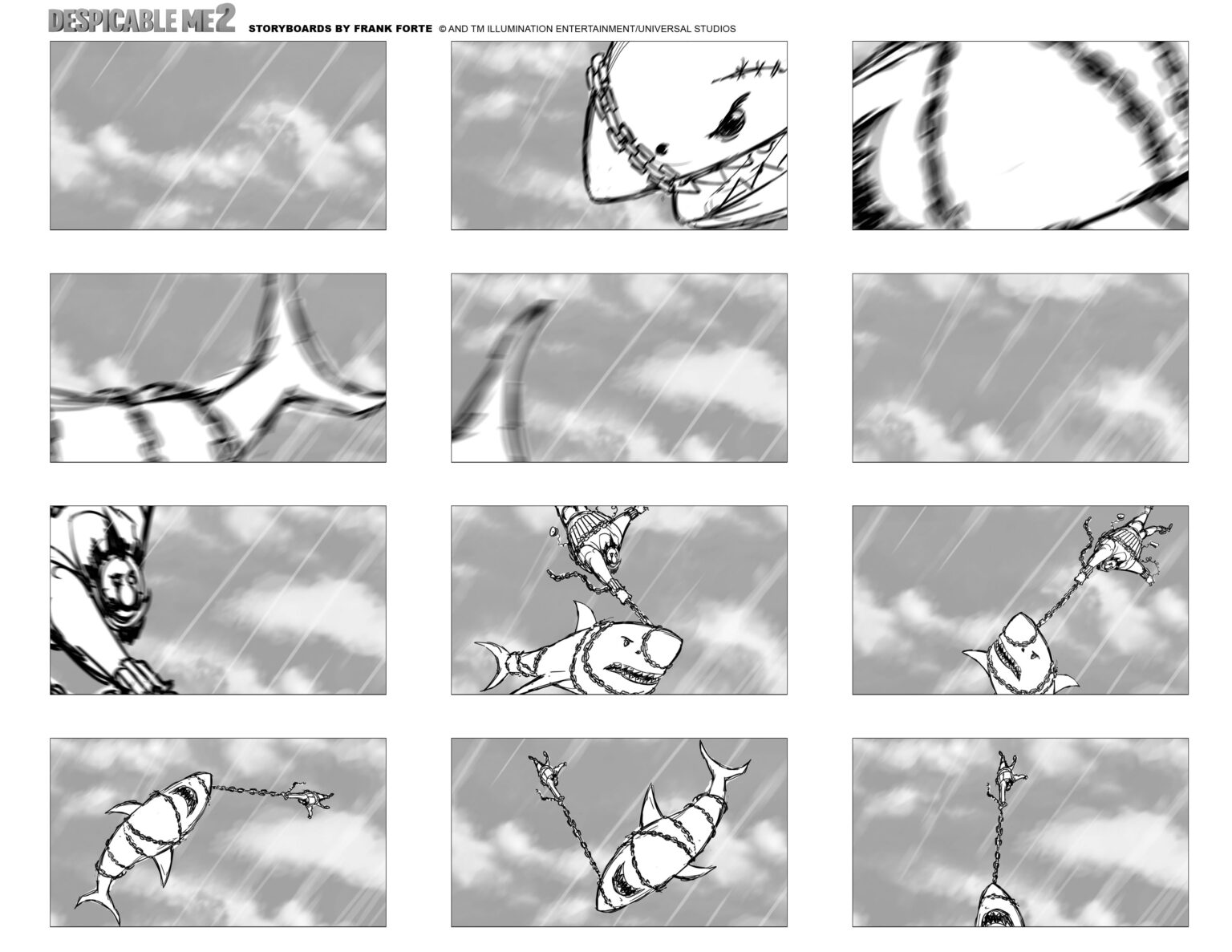 Despicable Me 2 – Frank Forte Storyboards